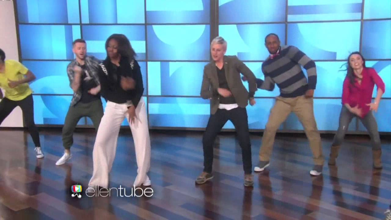 Ellen and Michelle Obama Break It Down - YouTube