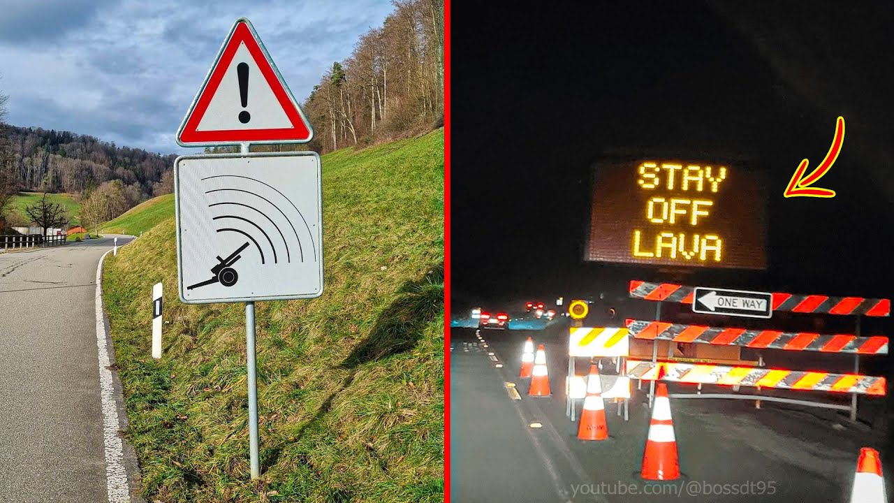 The Most Oddly Terrifying Signs Spotted Around The World 2 - YouTube