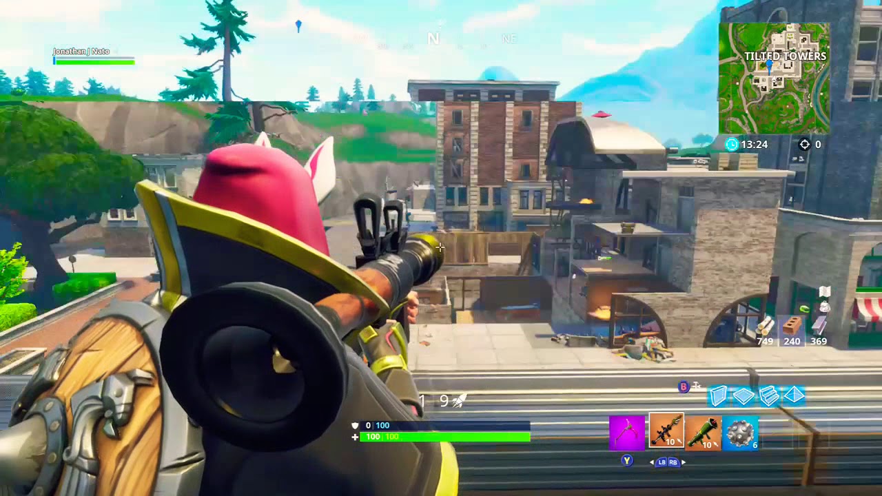 RPG-7 Shooting range Fortnite - YouTube