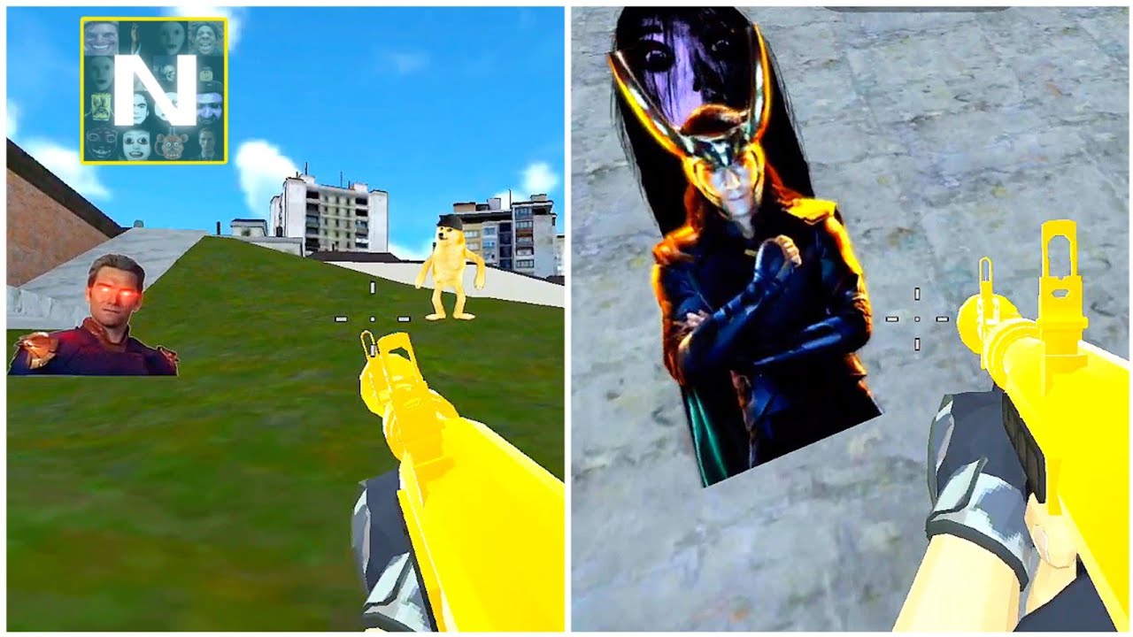 Nextbots Sandbox in Backrooms Shooter Gameplay 213 ,Sandbox Android ...