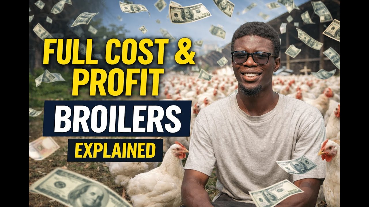 Full Cost & Profit of 1000 Broiler Chickens | Complete Breakdown - YouTube