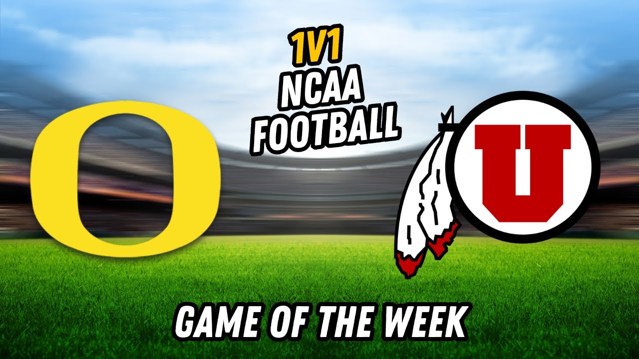 OREGON vs. UTAH | NCAA Football 14 Game of the Week - YouTube