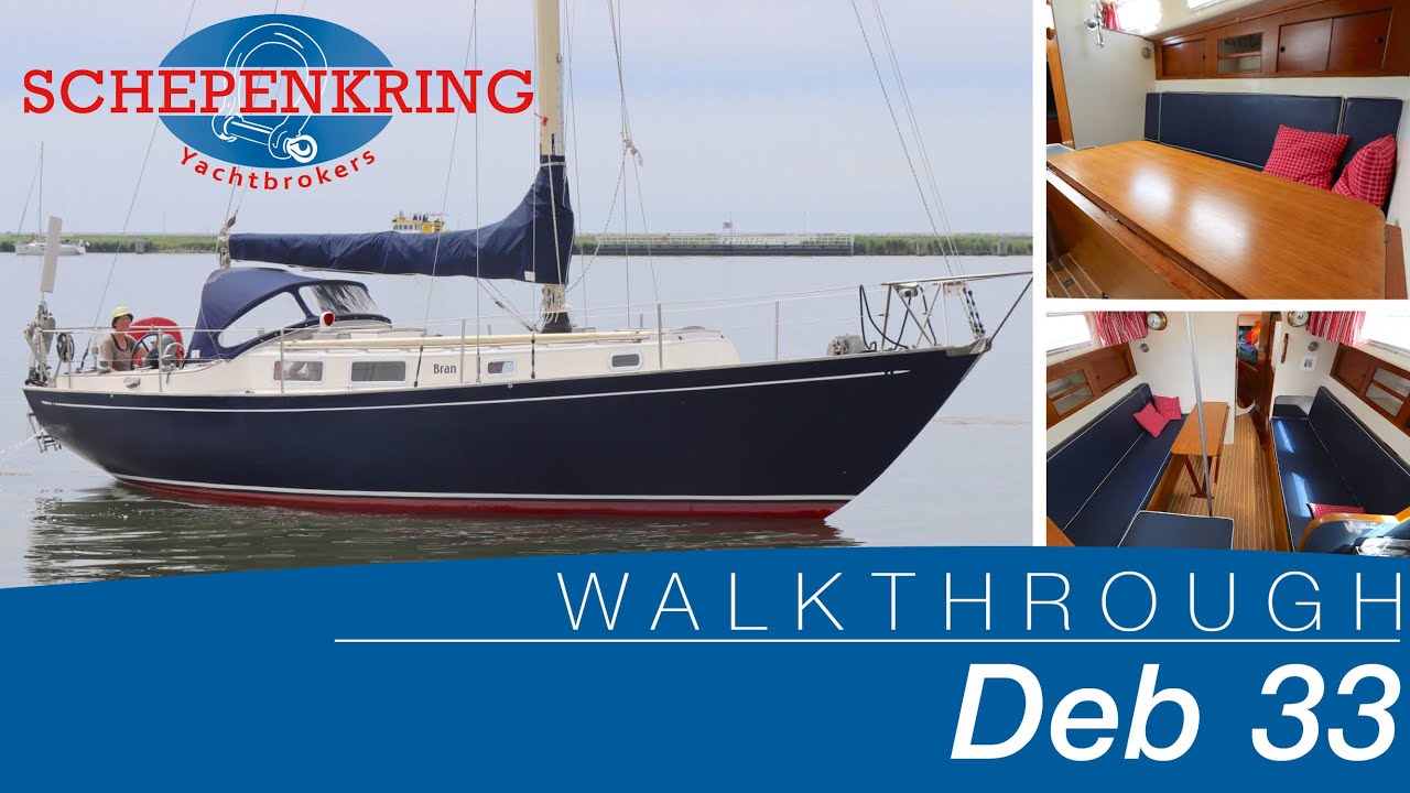 DEB 33, Sparkman & Stephens Design, for sale | Yacht Walkthrough ...