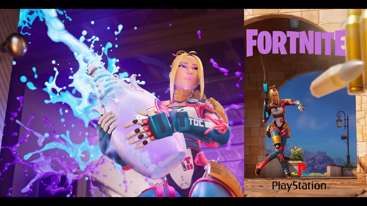 Fortnite Adira Infiltrator Style Skin Gameplay Chapter 5 Season 3 - YouTube