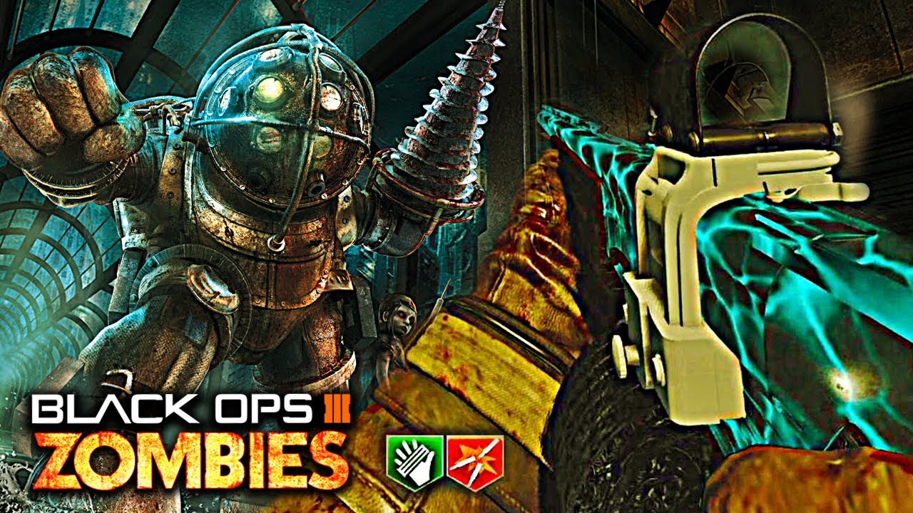 BIOSHOK está no ZOMBIES!!! - Custom Zombies BO3 BioShock Zombies - YouTube