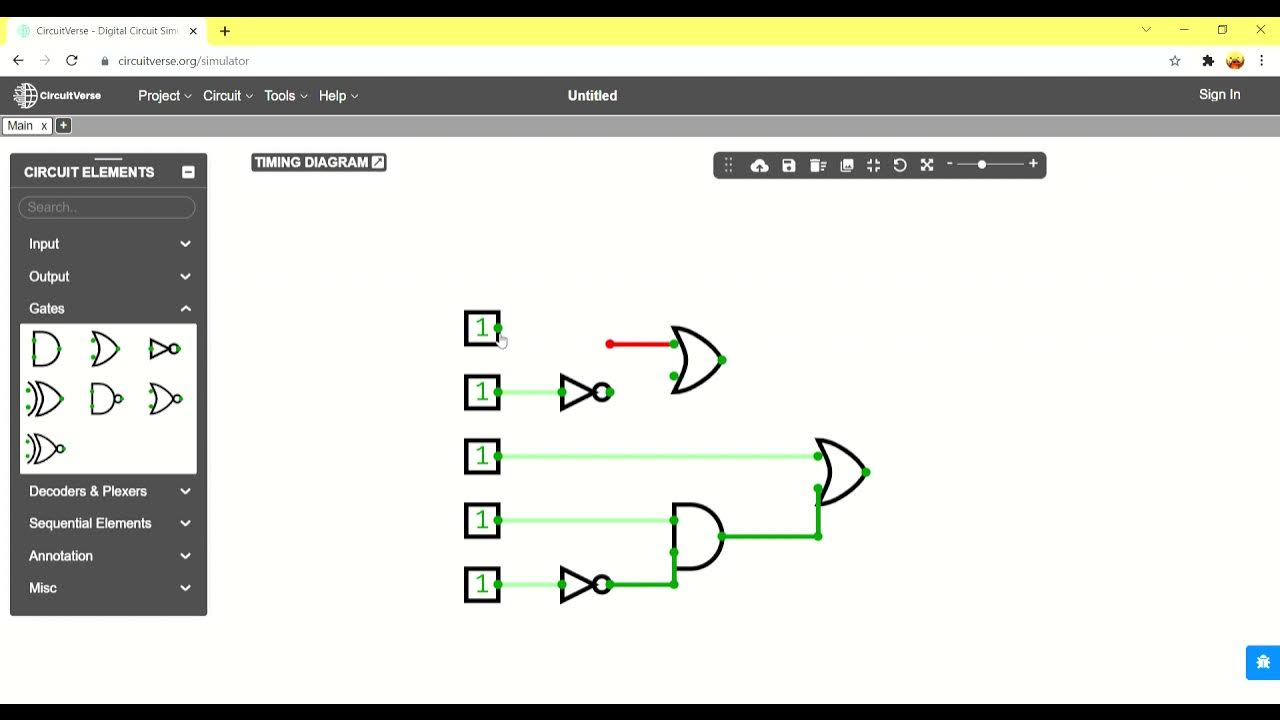 CircuitVerse Digital Circuit Simulator online Google Chrome 2021 10 12 ...
