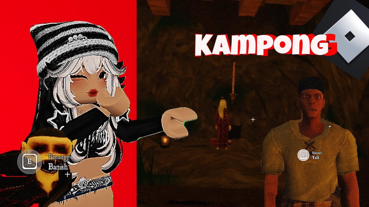Playing KAMPONG with my BESTFRIEND ON ROBLOX! The HILARIOUSLY FUNNY ...