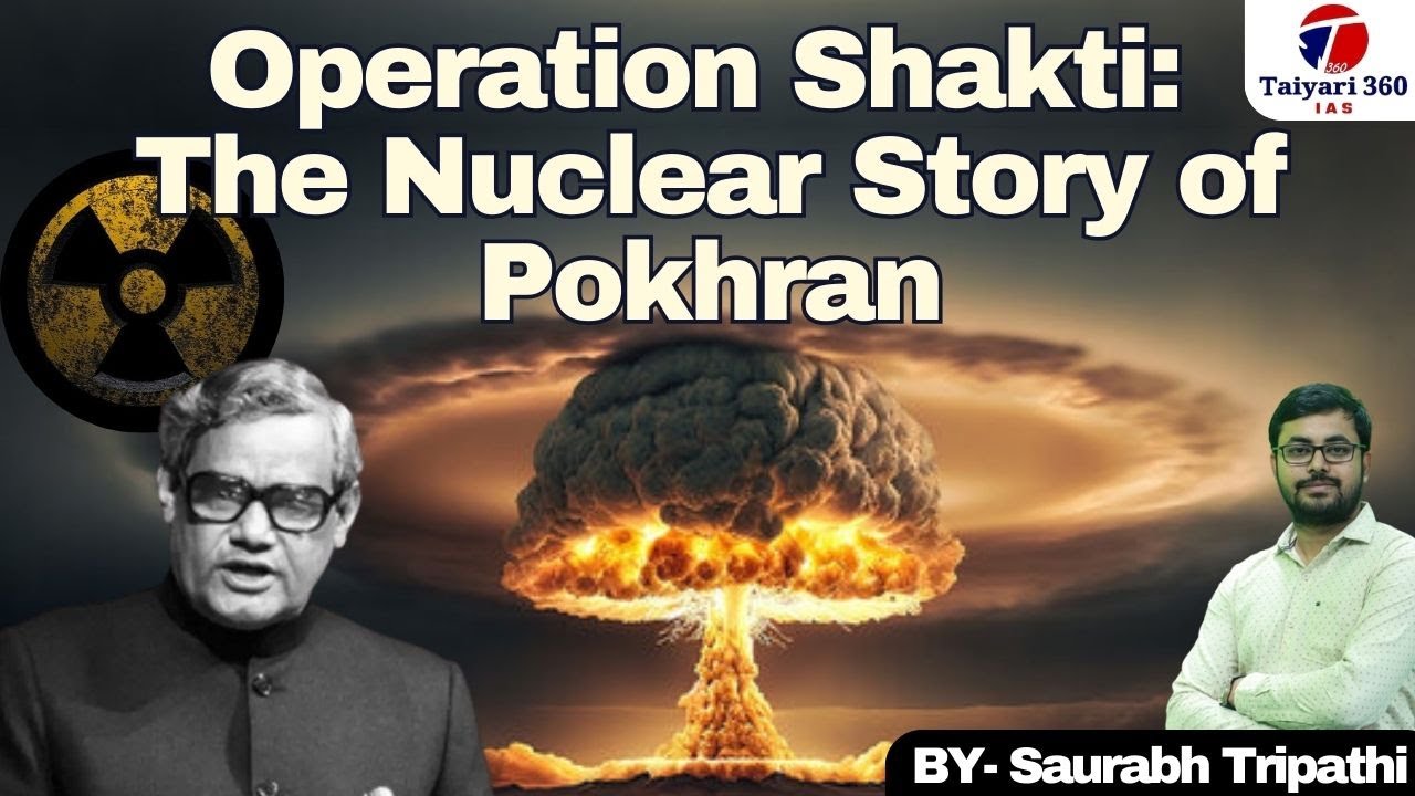 Operation Shakti | The Nuclear Story of Pokhran | #india #nuclearpower ...