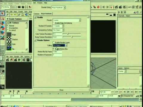 Learning Maya Rendering - Hardware Rendering - YouTube