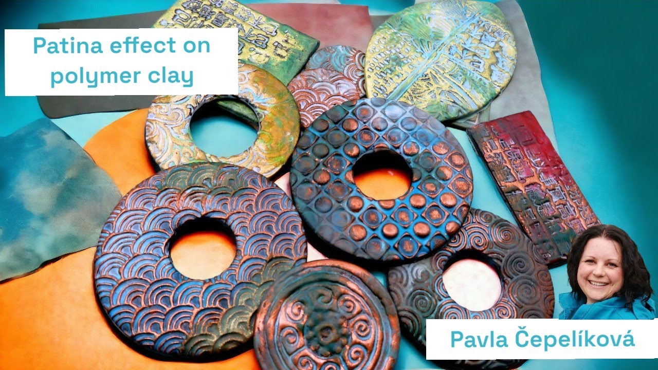 Patina Effect on polymer clay - YouTube