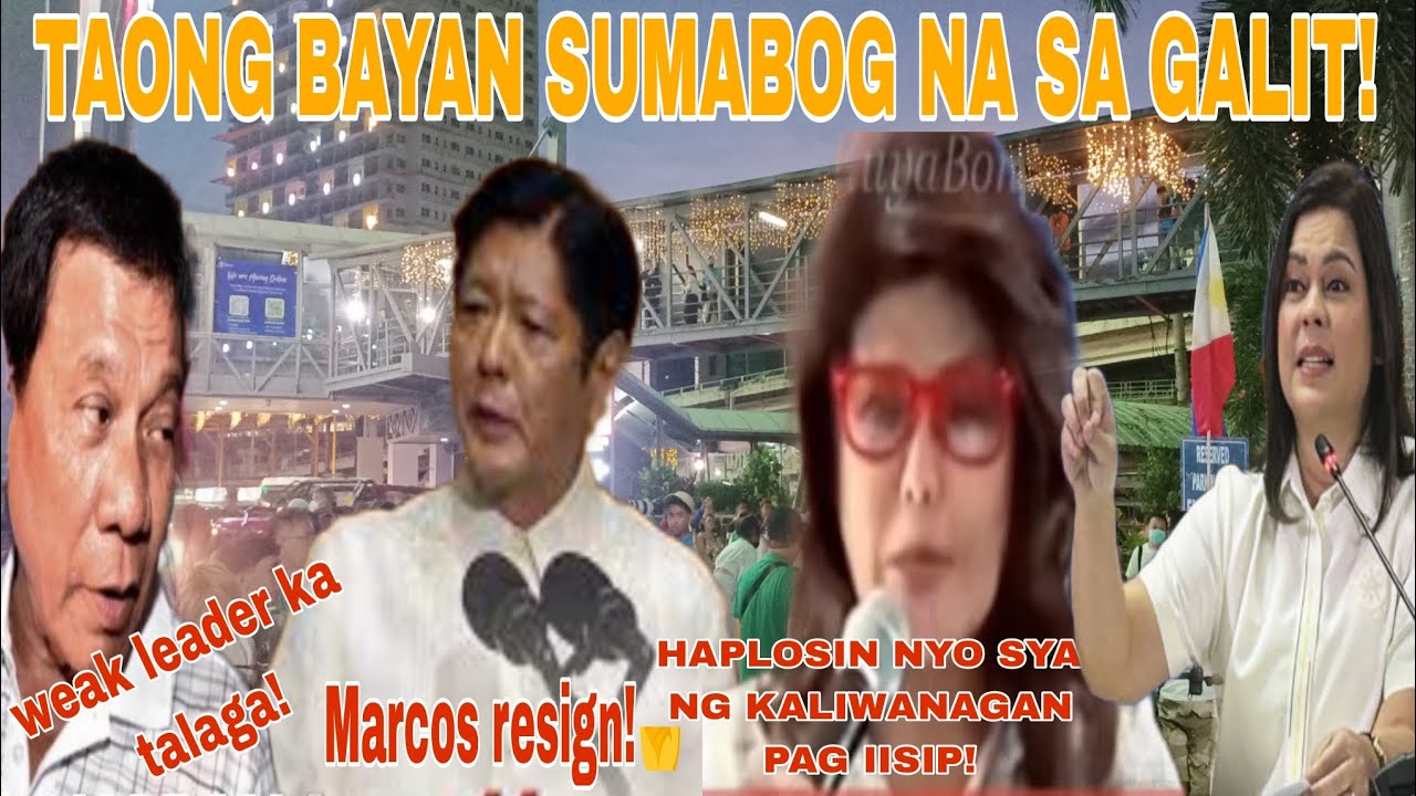 TAONG BAYAN SUMABOG NA SA GALIT SA ADMIN EDSA SHRINE DINUMOG - YouTube