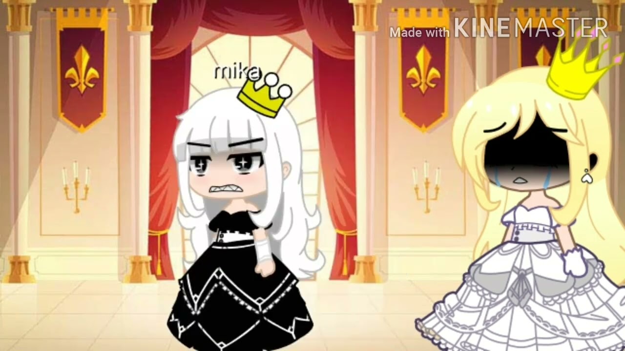 mini filme ♡gacha club {♡apaixonada pelo meu guarda♡}[dublado] parte 1 ...