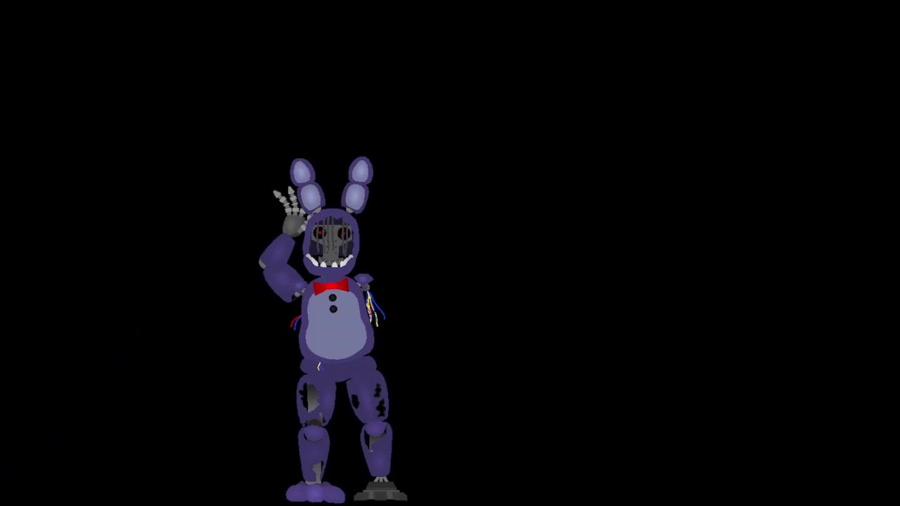 Withered Bonnies Mask | Stick Nodes - YouTube