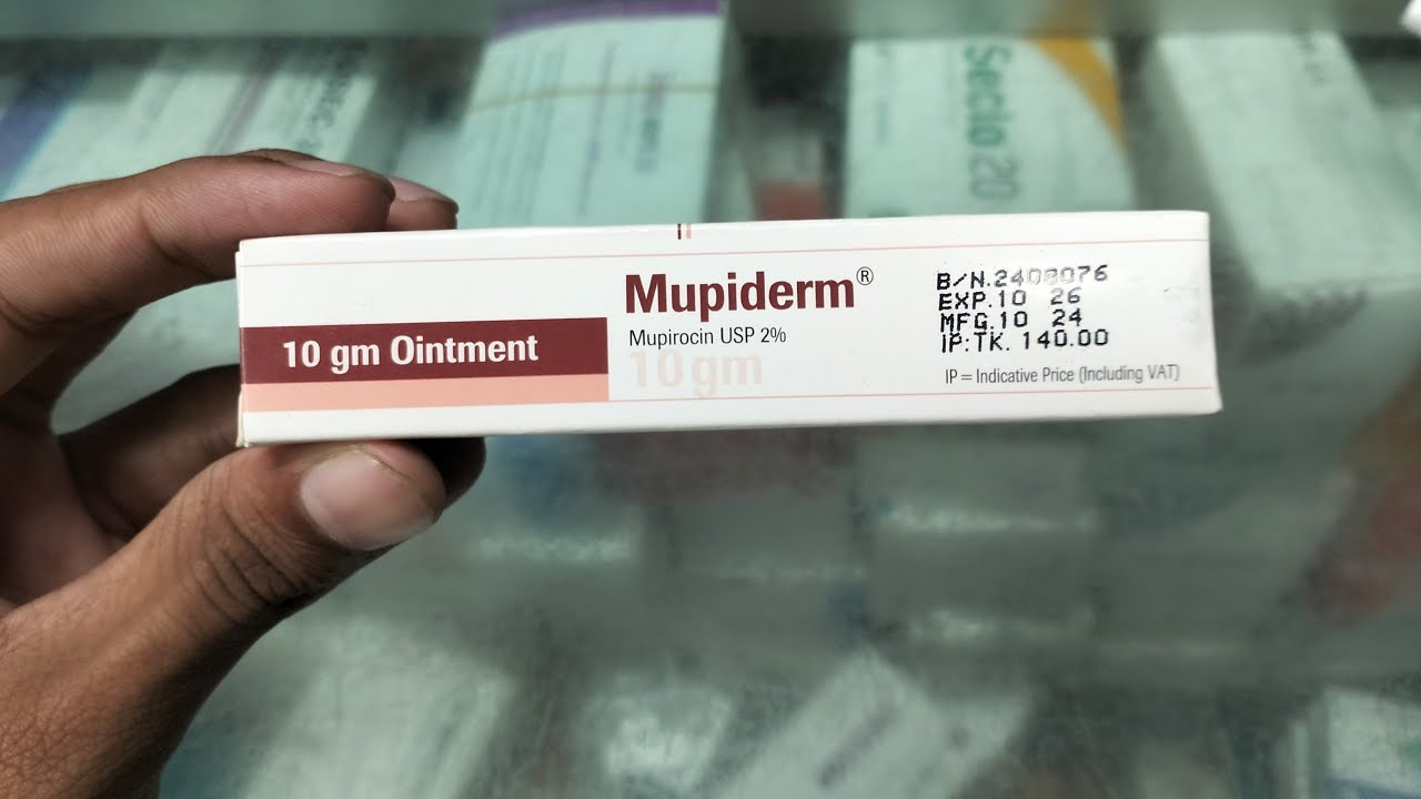 mupiderm ointment || mupirocin ointment ip || mupiderm ointment uses ...
