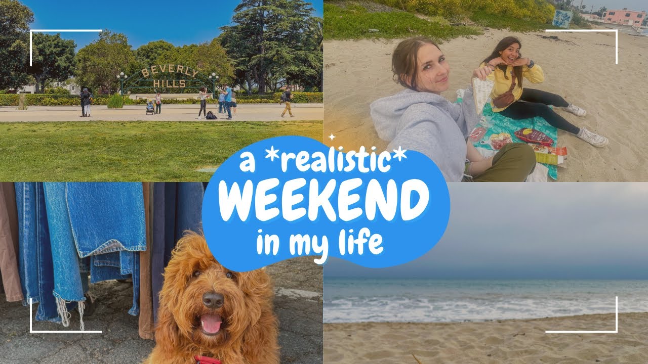 *realistic* weekend in my life - YouTube