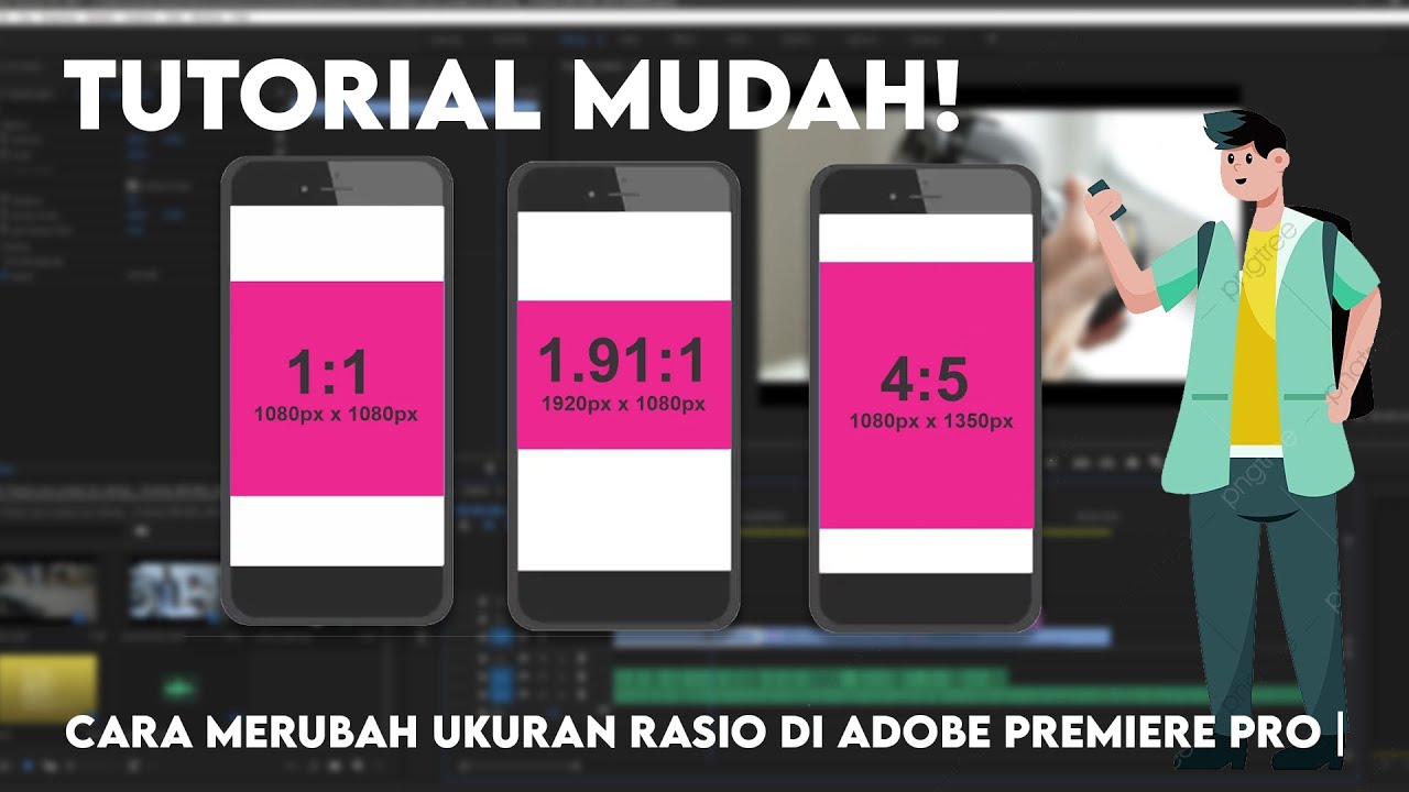 Cara Merubah Ukuran Rasio Di Adobe Premiere Pro | Tutorial Mudah! - YouTube