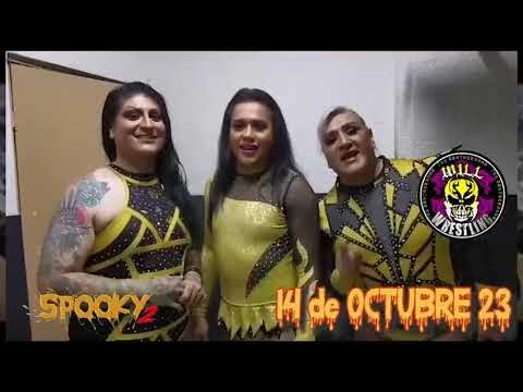Las Shotas (Mamba, Jessy Ventura y Diva Salvaje) llegan a Will Wrestling y Salinas Promotions ...