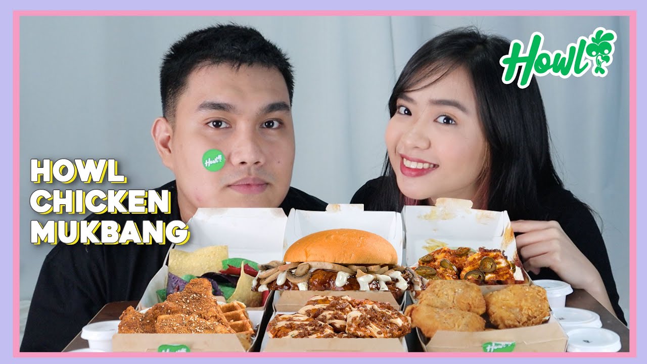 OVERSIZED? BAGO! Howl Chicken Mukbang | phonycore 2020 (Philippines ...