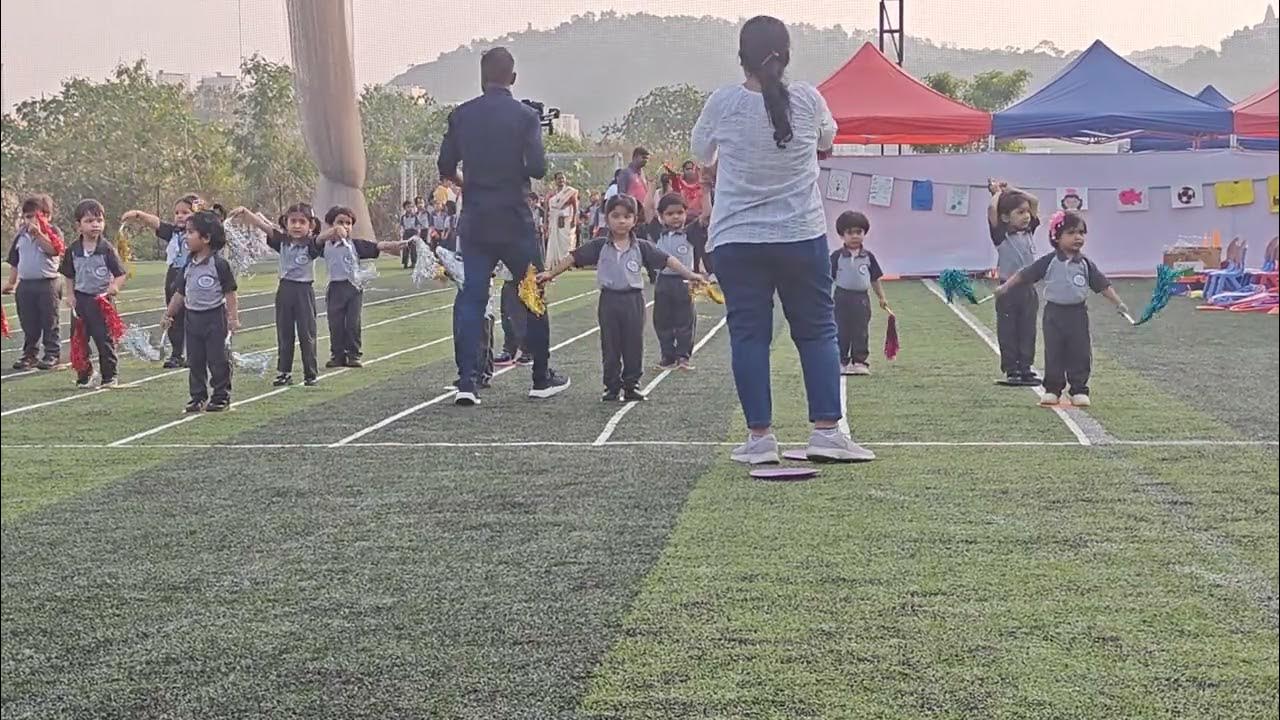 Advika's first stage performance | 2 year old performance | 2 year kids dancing - YouTube