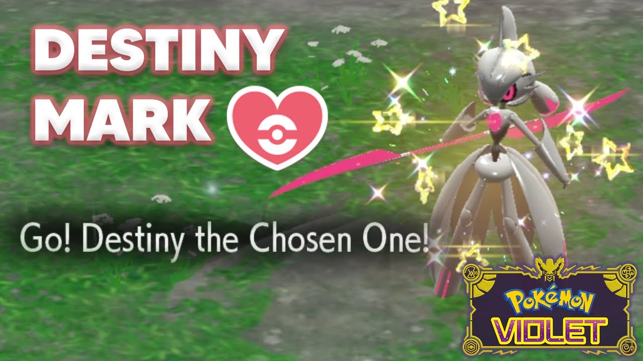 DESTINY MARK: How to Get the "CHOSEN ONE" Title - Pokémon Scarlet ...