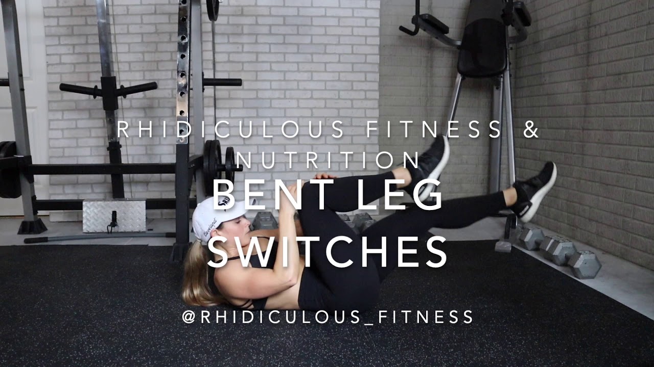 Rhidiculous Fitness Bent Leg Switches - YouTube