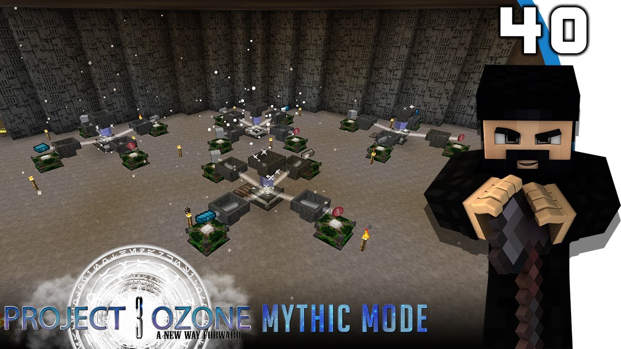 [Minecraft] Project Ozone 3 MYTHIC #40 - Les Capacitor [FR] - YouTube