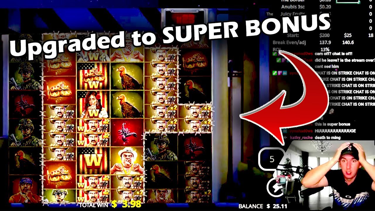 MASSIVE Win on new The Border Slot, No Limit City LIVE - Slot Stream ...