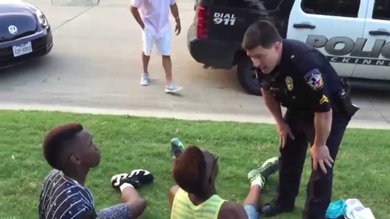 COPS CRASH POOL PARTY - YouTube