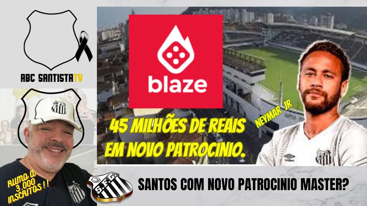 SANTOS COM NOVO PATROCINIO MASTER! - YouTube