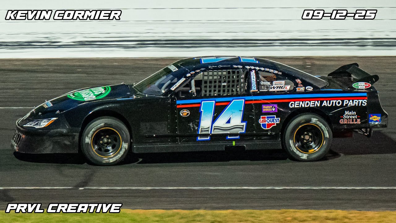 Kevin Cormier | #14 Limited Late Model (STAFFORD // HELMET CAM // 09-12 ...