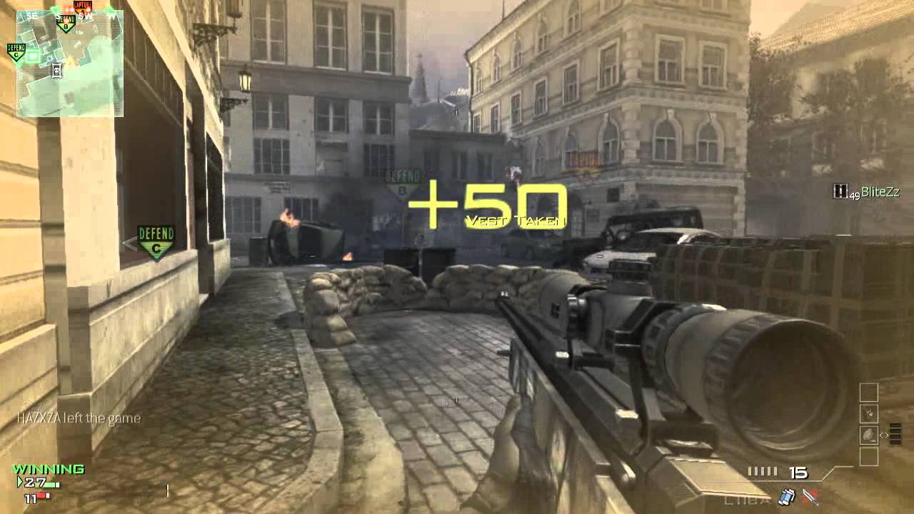 M4kk3_97 - MW3 Game Clip - YouTube