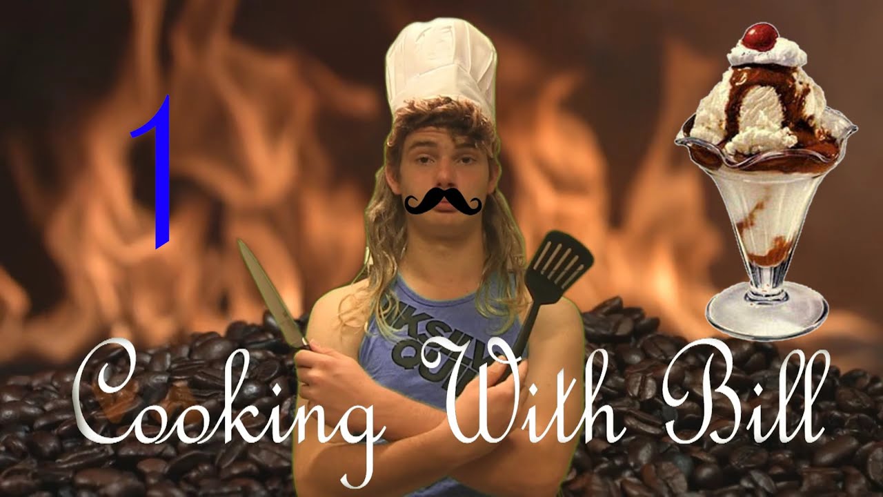 Cooking With Bill Ep.1 - How to Make A Lovely Ice Cream Sundae - YouTube