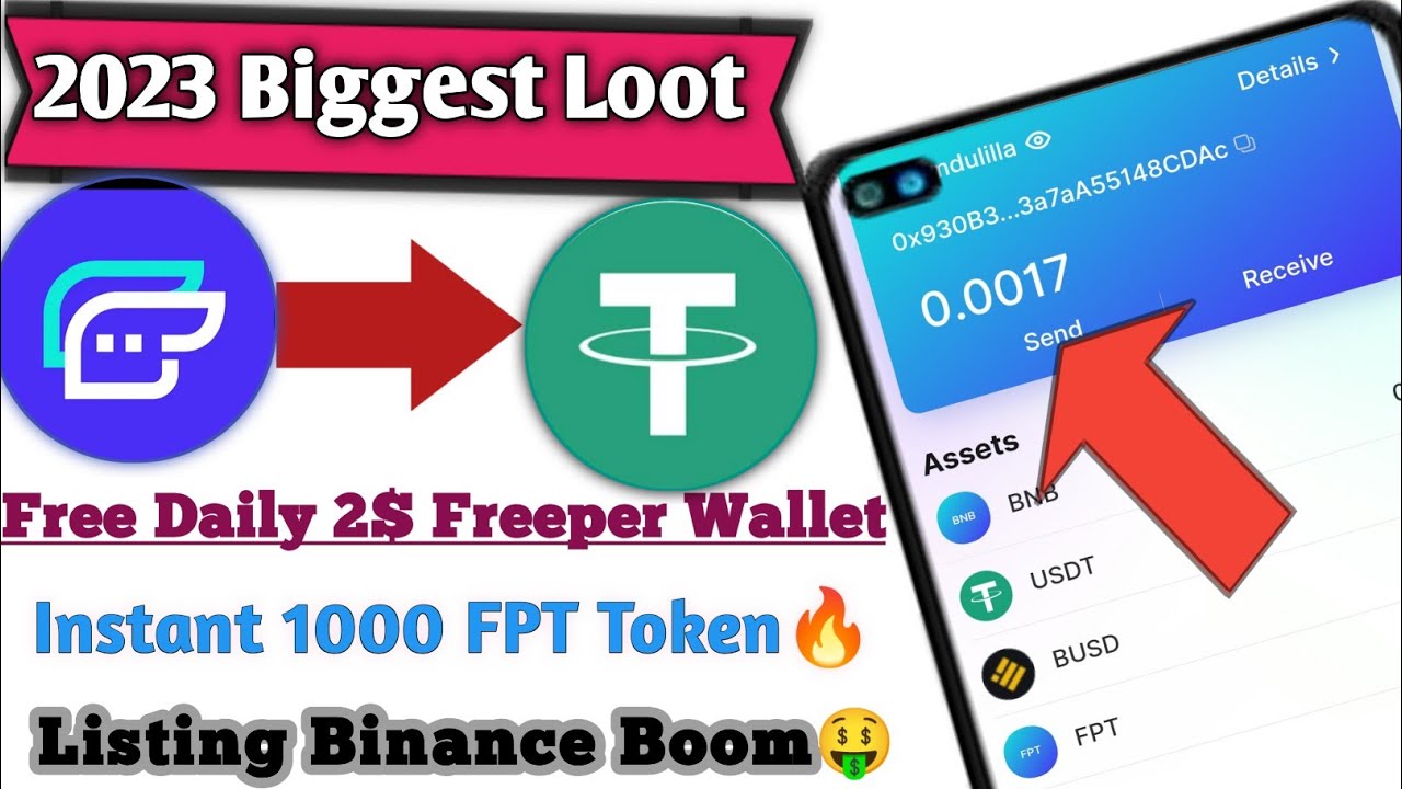 2$ Daily Instant Withdrawal🔥Freeper Wallet Offer | Freeper Wallet 1000 ...