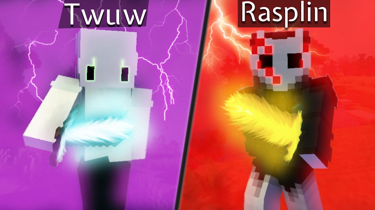 Minecraft: twuw VS Rasplin - YouTube