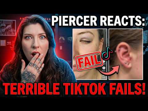 Top Piercer reacts to the WORST piercings she's seen - Ep. 8