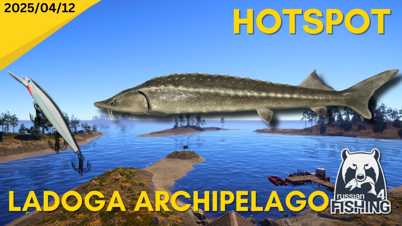 Trolling Archi for Monsters - Russian Fishing 4 - YouTube