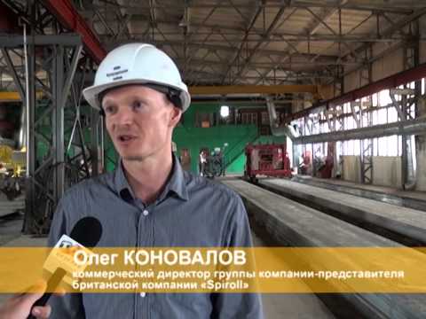 New Spiroll Hollow Core Slab Production - Buzuluk, Russia - YouTube