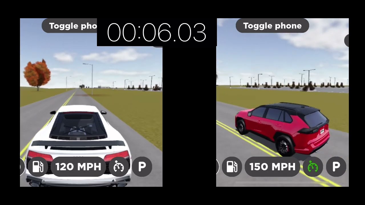 2021 Audi R8 Quattro vs 2023 Toyota rav4 Urus (Roblox Greenville) - YouTube