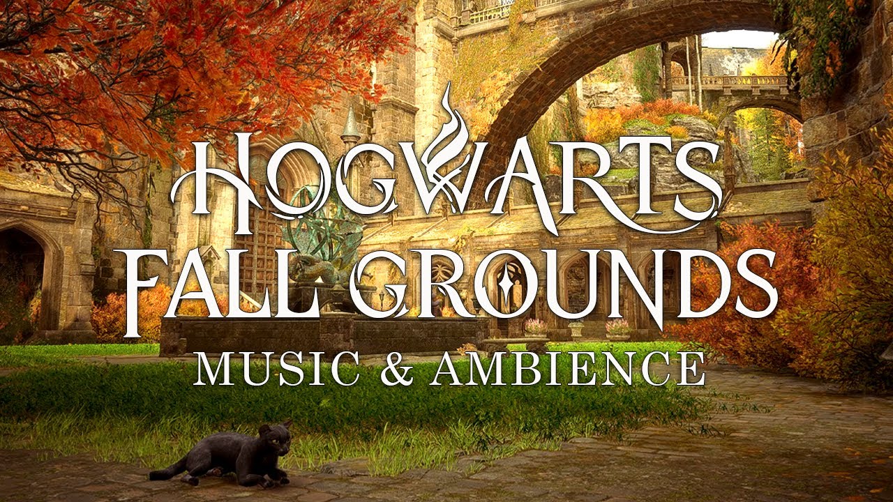 Hogwarts Legacy - Fall Grounds at Hogwarts - Calming Harry Potter Music ...