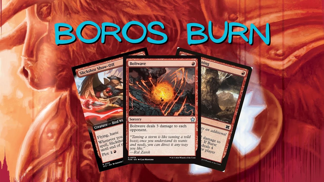 Boros Burn | Magic the Gathering Arena | Foundations | Pioneer Gameplay ...