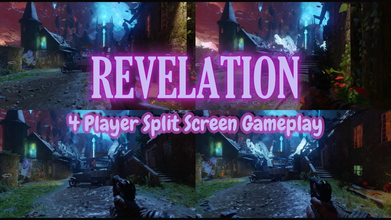 Black Ops 3 Zombies - Revelation 4 Player Split Screen Gameplay - YouTube