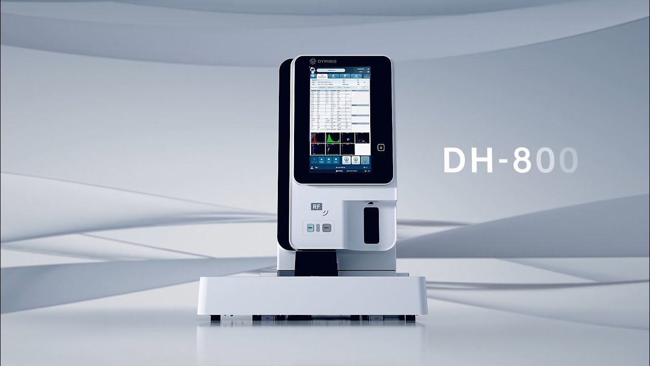 DH-800, Fully Automatic Hematology Analyzer with RET - YouTube