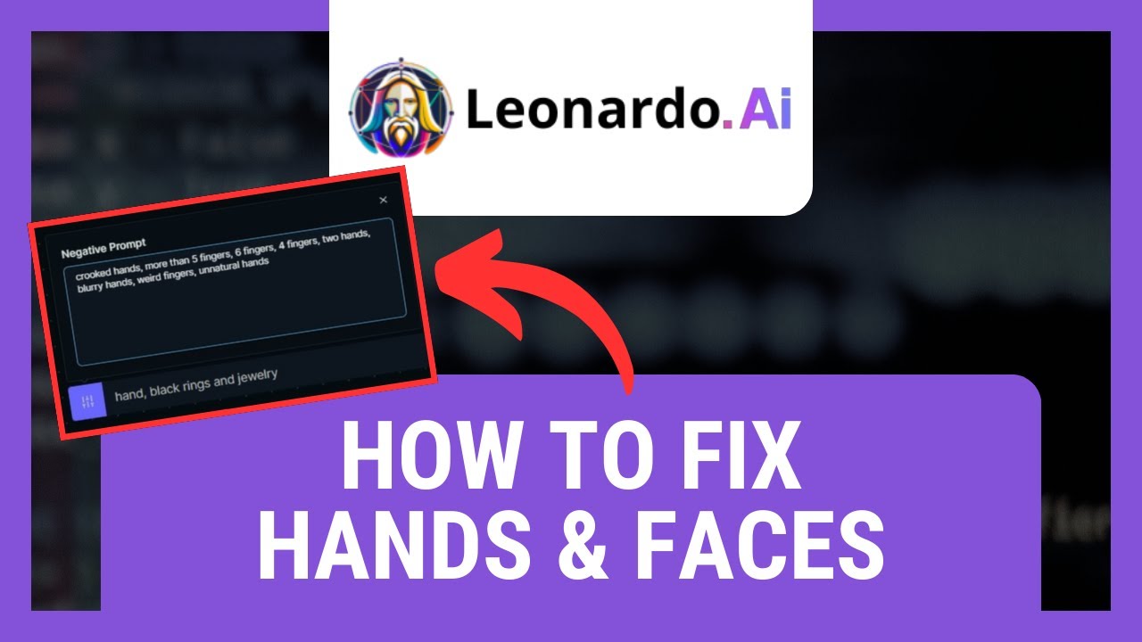 Leonardo AI: How To Fix Hands and Faces - YouTube