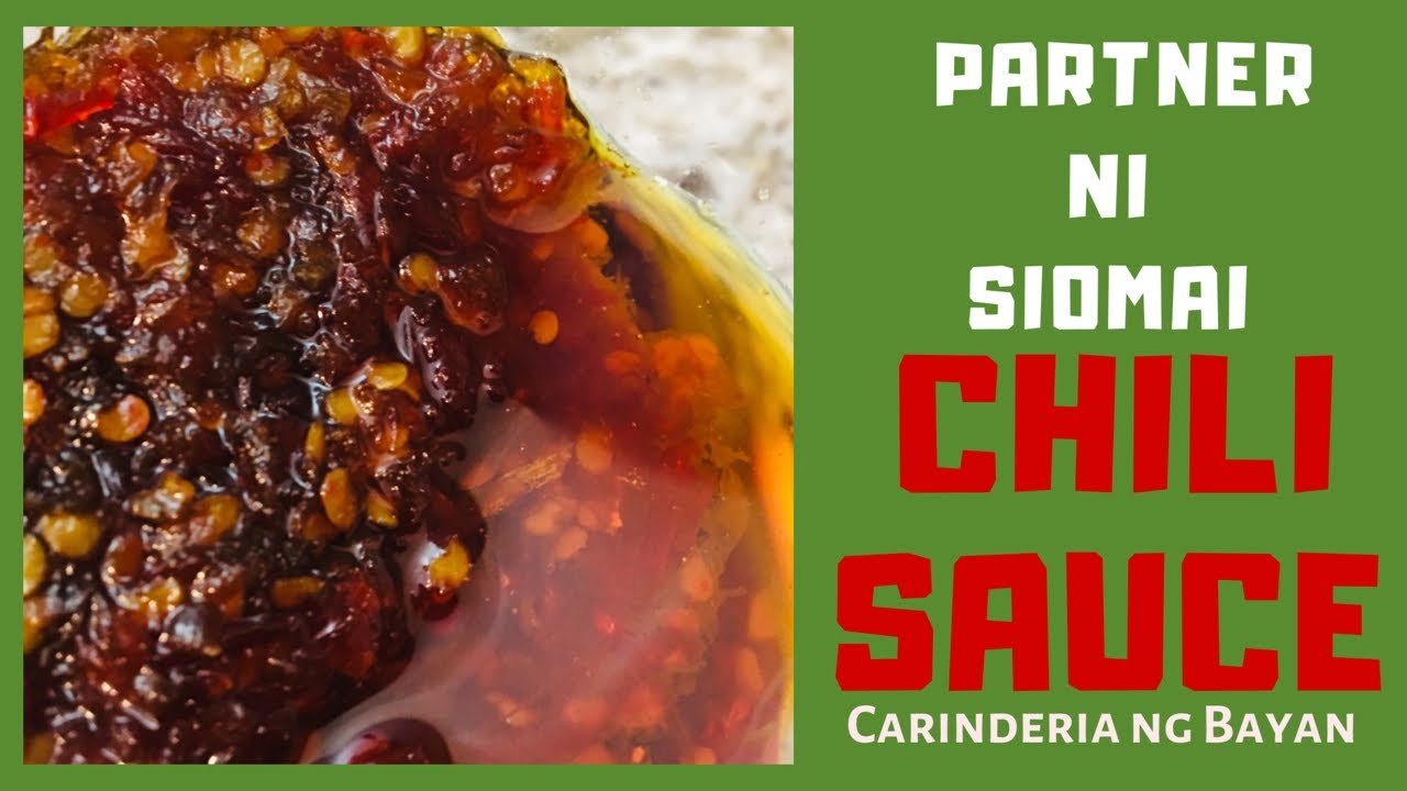 Siomai Chili Sauce How To Make Chili Sauce Philippines Youtube