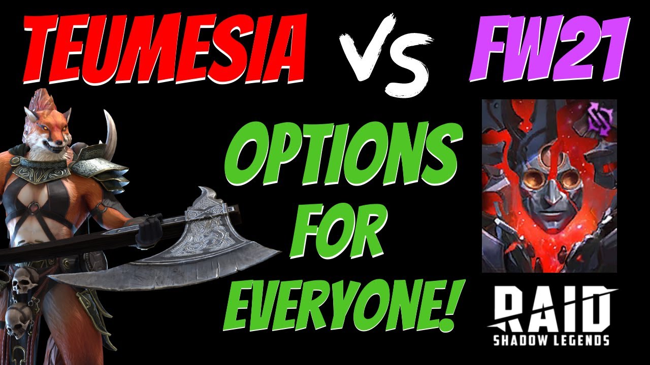 Real Gameplay Teumesia & Skinwalkers Faction Wars Breakdown! Raid ...