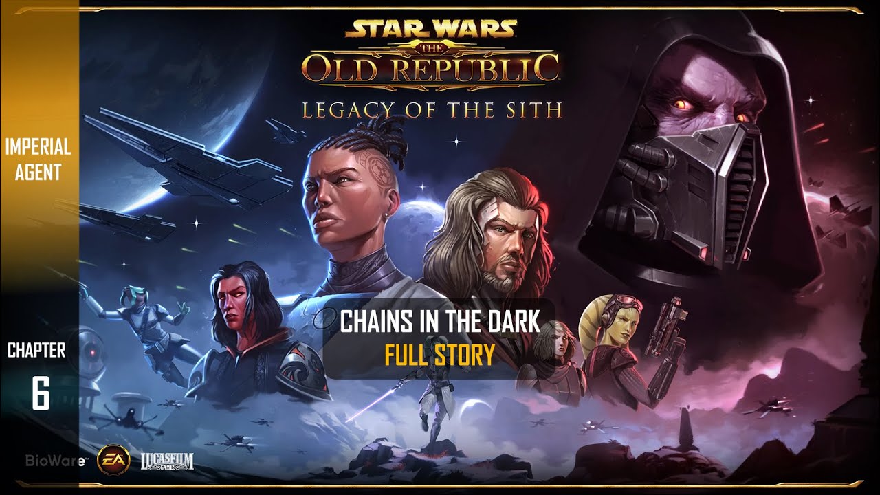 #86 Imperial Agent Legacy Of The Sith Chains in the Dark | Cutscenes ...
