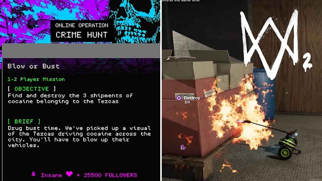 Watch Dogs 2 - Crime Hunt #16 (Online Operation) - YouTube