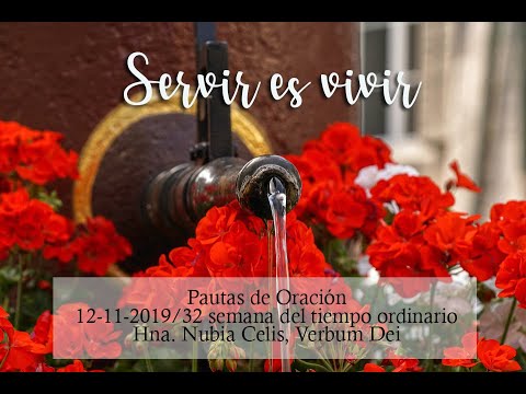 Evangelio de hoy (12-11-2019) Servir es vivir (Lc 17,7-10) Hna. Nubia Celis - YouTube