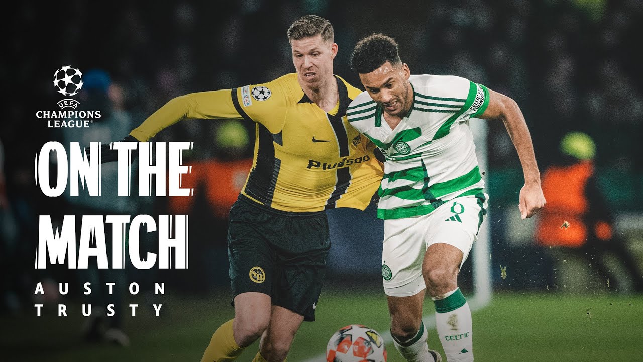 Auston Trusty On the Match | Celtic 1-0 YB Bern | Celtic march on in ...