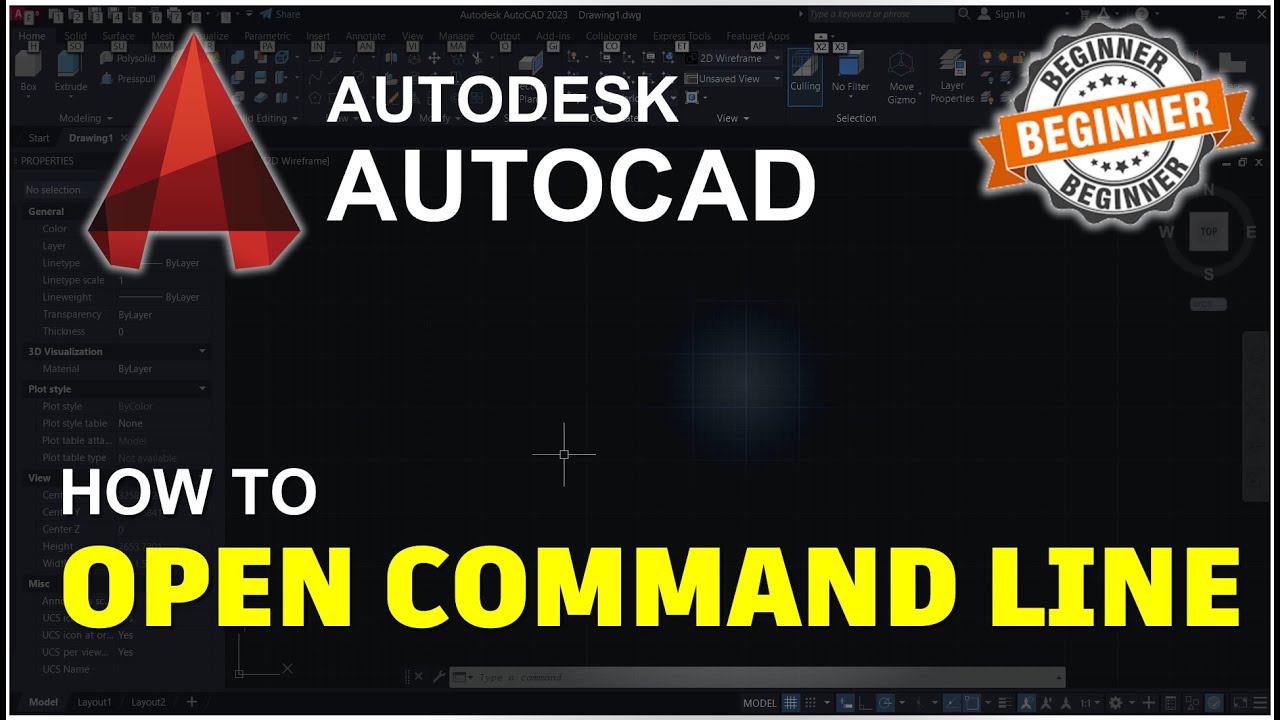 AutoCAD How To Open Command Line Tutorial YouTube AutoCAD How To Open Command Line Tutorial YouTube